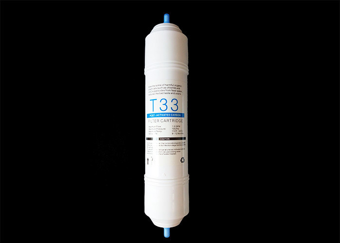 Polypropylene Water Purifier And Dispenser , T33 Post Active Carbon ...